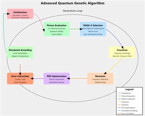 Today This Detailed Flowchart Represents The Advanced Quantum Genetic