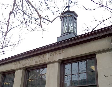 Post Office Former Bethesda Md Living New Deal