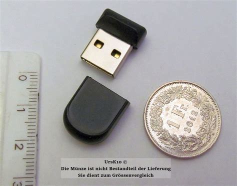 Usb Mini Memory Stick 16 Gb Schwarz Neu Und Originalverpackt In St