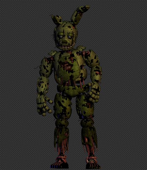 Stl 文件game Accurate Springtrap Wearable Head Five Nights At Freddys 3