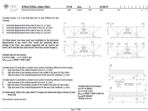 Ae1 20 21 Class 2 Statically Determinate Systems Examples Ppt