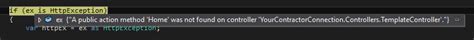 C Actionresult Suddenly Not Found Stack Overflow