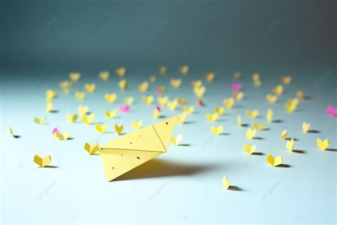 하트가 날아다니는 작은 종이비행기 감성 누끼 메시지 배경 일러스트 및 사진 무료 다운로드 Pngtree
