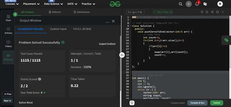 Problemsolving Gfg160 Geekstreak2025 Geekforgeek Techjourney Nirukti Agrawal