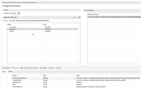 inventory synchronization flow cleo