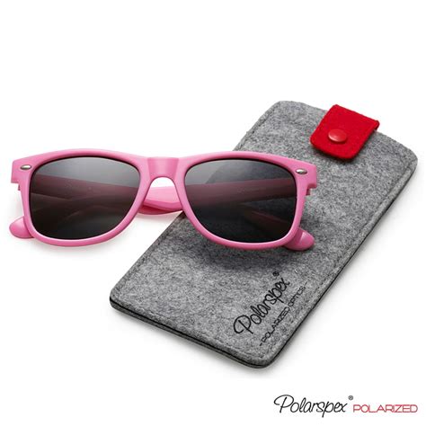 Polarspex Classic 80s Trendy Retro Polarized Sunglasses Reinforced