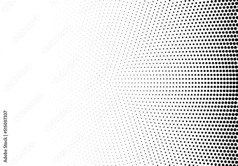 Modern Circular Halftone Dots Pattern Background Stock Vector Adobe Stock