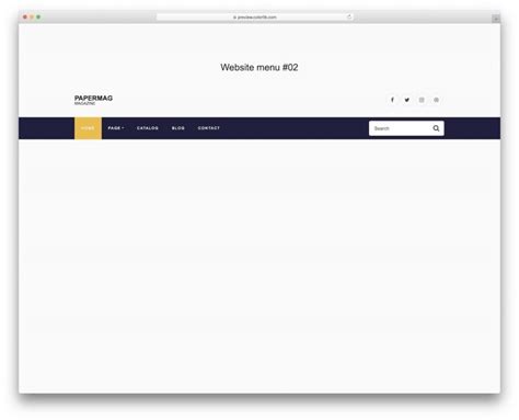 All Around Free Bootstrap Menu Examples Colorlib