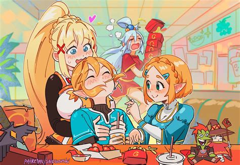 🐍snegovski On X Zelda Squad Botw Link X Zelda Fanart Legend Of