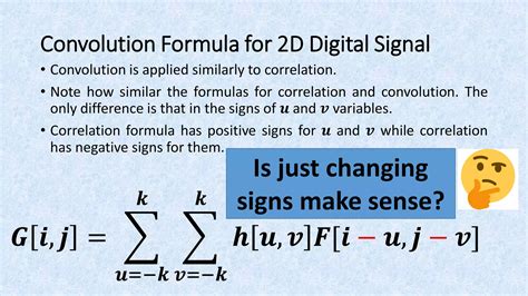 Computer Vision Correlation Convolution And Gradient Ppt