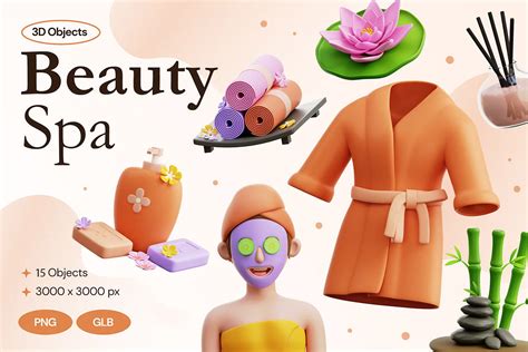 Beauty Spa 3d Icon Pack 15款趣味卡通3d立体spa护理美容药膳icon图标png免抠图片素材 格外视觉 Uigui Cn 国外高品质设计素材共享网