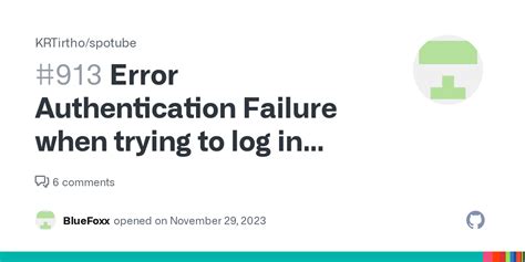 Error Authentication Failure When Trying To Log In Ubuntu Issue KRTirtho