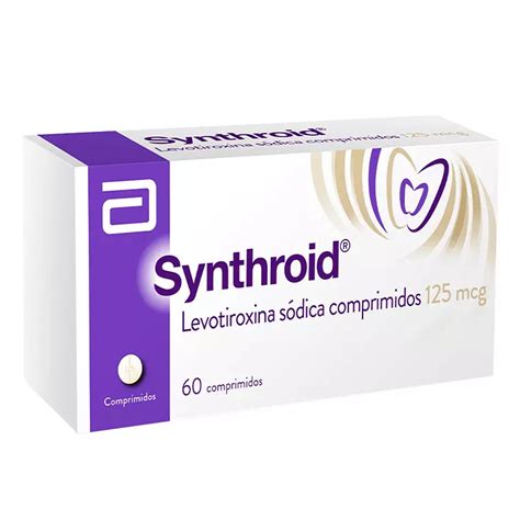 Synthroid Comprimidos 125mcg Farmacia El Quimico