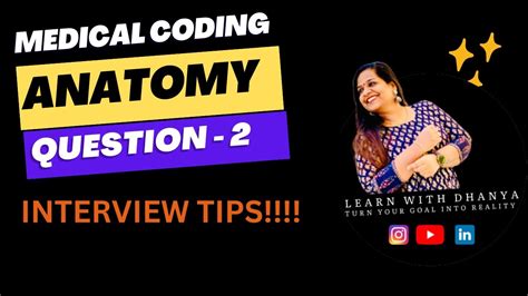 Medical Coding Interview Questionanatomy Medicalcoding