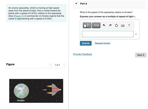 Solved An Enemy Spaceship Which Is Moving At High Speed