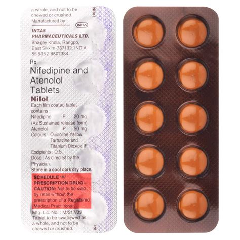Nilol Tablet Sr View Usage Side Effects Price And Subtitute Egmedi
