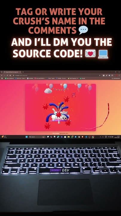 Happy Birthday Wishes Using Html And Css Love Webdesign