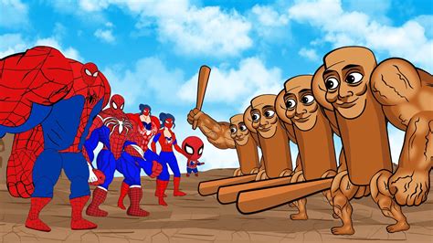 Evolution Of Spiderman Vs Evolution Of Tung Tung Tung Sahur Who Will