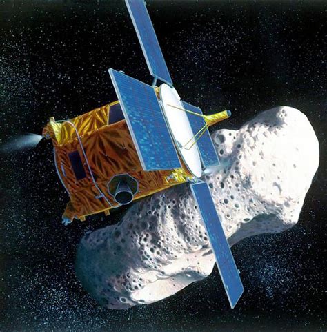 Eros Asteroid Orbit Map