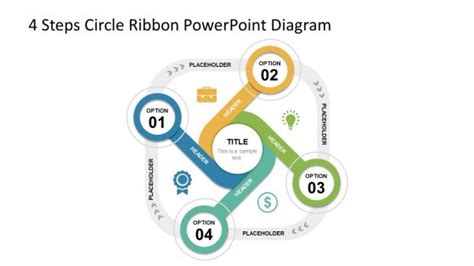 4 Segments PowerPoint Templates