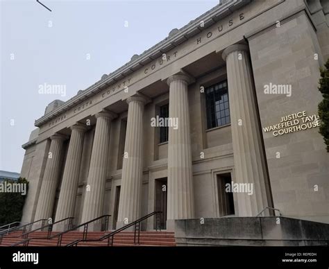 Low Angle View Of Facade Of The Justice Wakefield Taylor Courthouse Hi