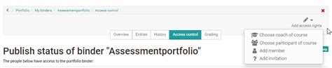 Portfolio Task And Assignment Collecting And Editing Openolat Documentation