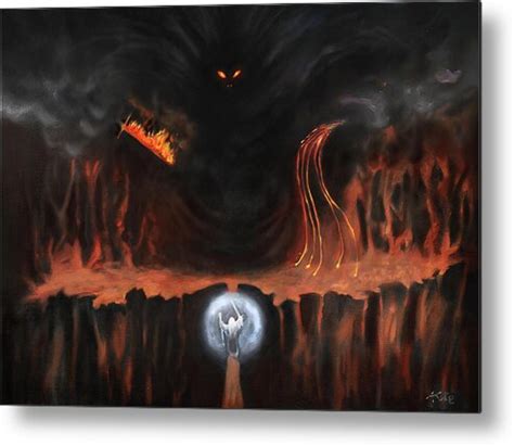 Lord Of The Rings Balrog Vs Gandalf