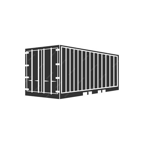 Premium Vector Container Icon Logo Design Vector