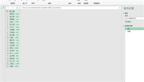 power query排序函数table sort案例二：根据销售额排序 知乎