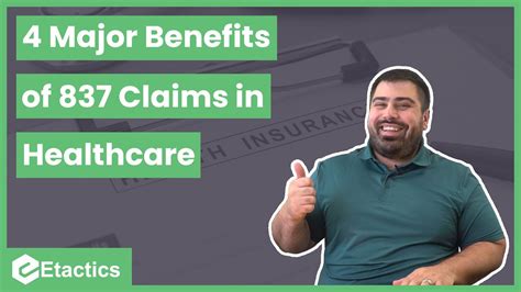 4 Major Benefits Of 837 Claims In Healthcare Youtube