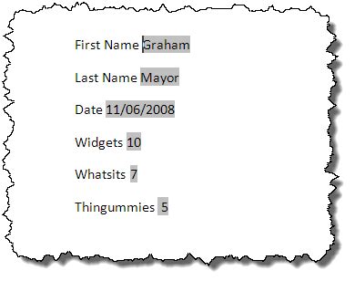 Extract Data From Forms