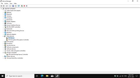 aspire a315 41r pci device and pci encrypt decrypt driver issues