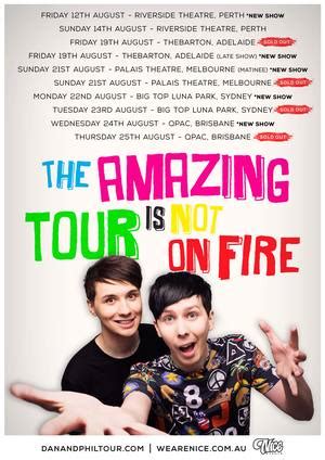 Dan And Phil Tour Foto