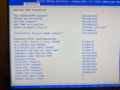 BIOS Settings Pictures LinuxCNC