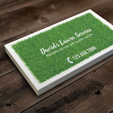 Landscape Business Cards Card Bee