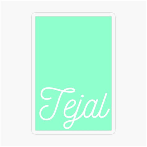 Tejal Name Logo Still By Tejal Patel