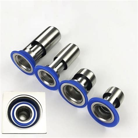 304 스테인레스 스틸 바닥 배수 코어 탈취제 곤충 방지 욕실 깊은 물 씰 U형 화장실 하수도 싱크대 냄새 방지 커버