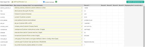 Import Appointment Dataforce Documentation