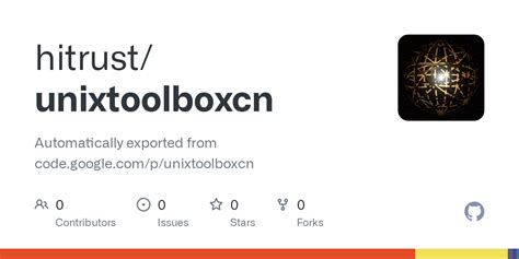 Github Hitrust Unixtoolboxcn Automatically Exported From Code Google P Unixtoolboxcn