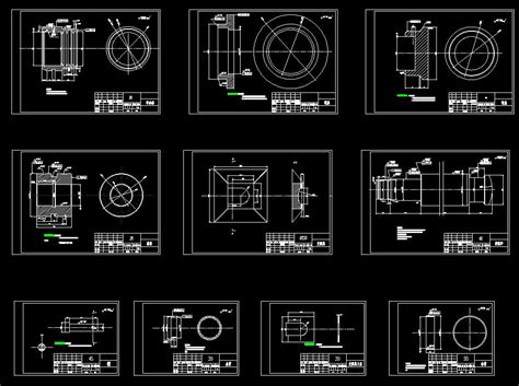 Qy20b汽车式起重机液压系统的设计【13张cad图纸 说明书】 Autocad 2004 模型图纸下载 懒石网