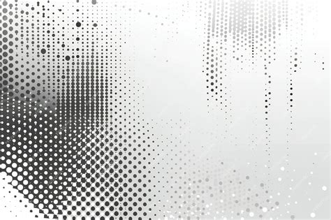 Premium Photo Light Gray And White Background With Halftone Pattern Simple Illustration