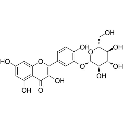Quercetin 3 O Glucoside Flavonol Medchemexpress