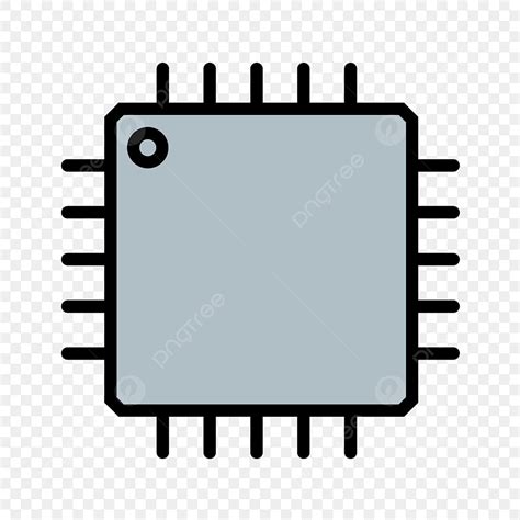 벡터 프로세서 아이콘 프로세서 아이콘 칩 아이콘 마이크로 칩 아이콘 Png 일러스트 및 벡터 에 대한 무료 다운로드 Pngtree
