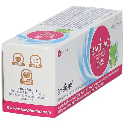 Intelicaps® Bacilac Ors 10 Pcs Redcare Pharmacie