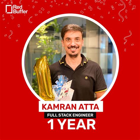 Red Buffer On Linkedin Workiversary Coderlife