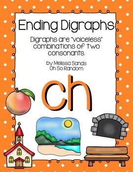 Ch Final Digraph Anchor Chart Practice Click File Print By Oh So Random