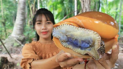 Yummy Cooking Monster Sea Snail Recipe Cooking Skill Youtube