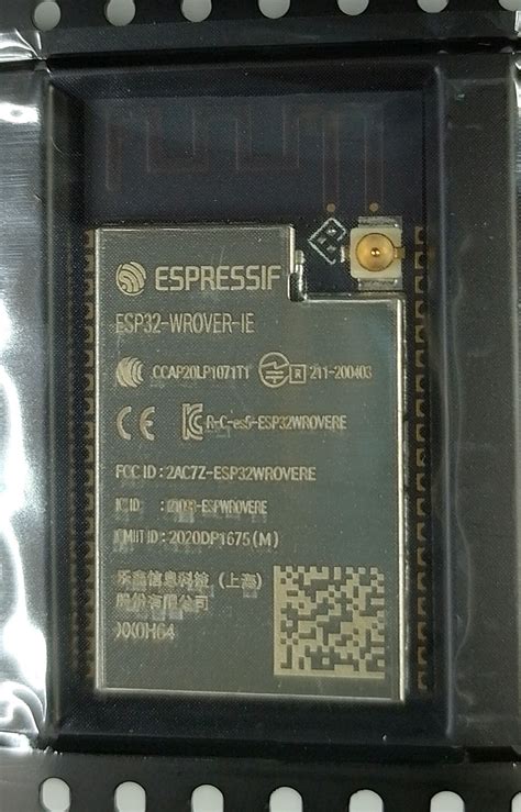 Esp32­ Wrover­ Ie Espressif Dual Core Wi Fi And Ble Module Eco V3 Flash