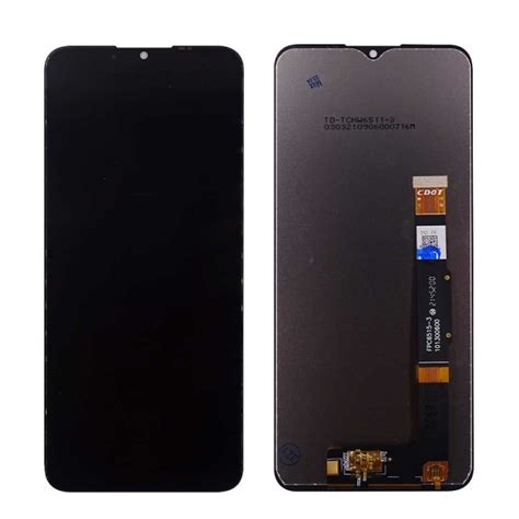 Ecran Lcd Complet Noir Sans Châssis Pour Tcl 30se