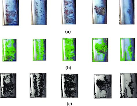 Contour Extraction In Different Modes A Original Surface Defect B